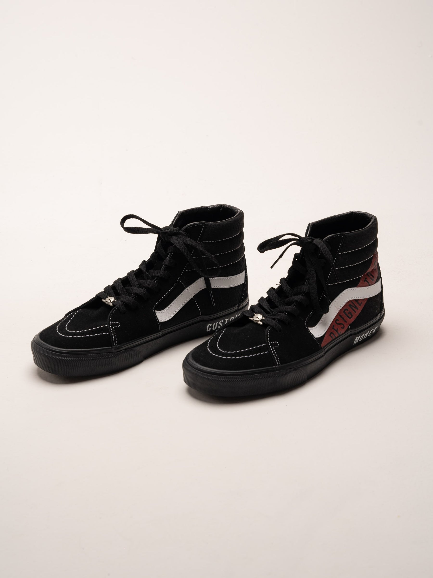 Vans Sk8-Hi "HOLD-UP" Noir | Chaussures | Morex Custom