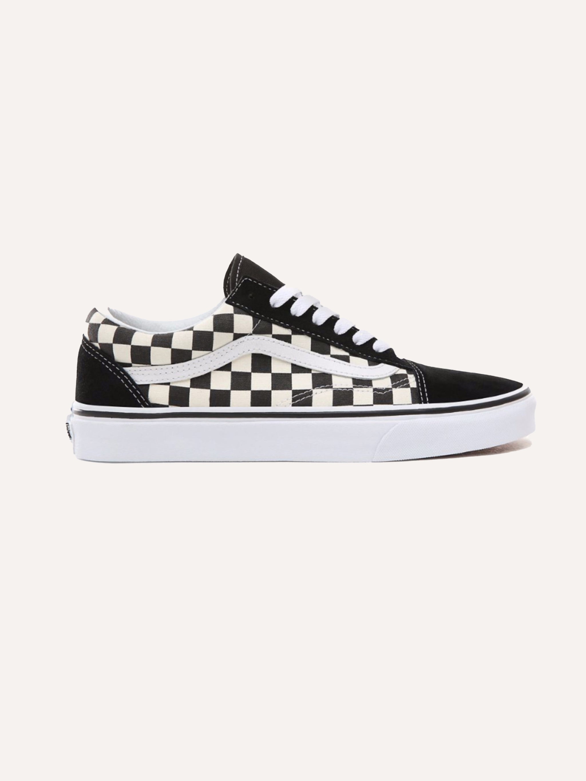 Vans Old Skool Primary Check Noir | Sneakers Iconiques